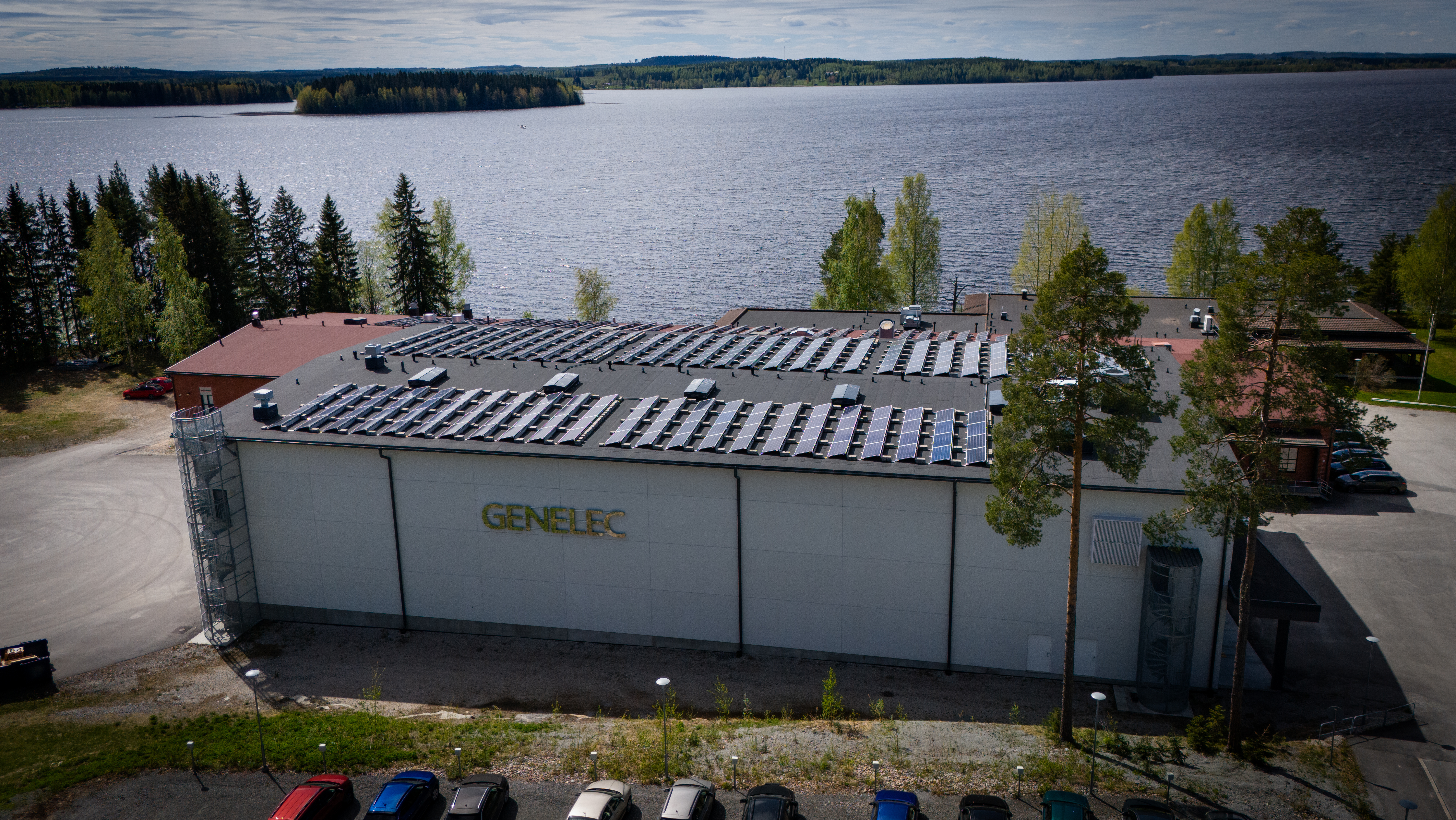 Solar power covers 30% of Genelec’s energy consumption